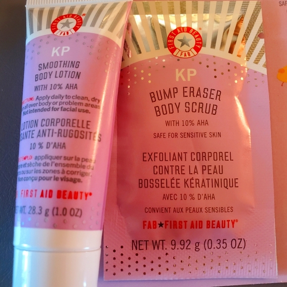 First Aid Beauty | Bath & Body | Travel Size Of The Kp Smoothing Body ...